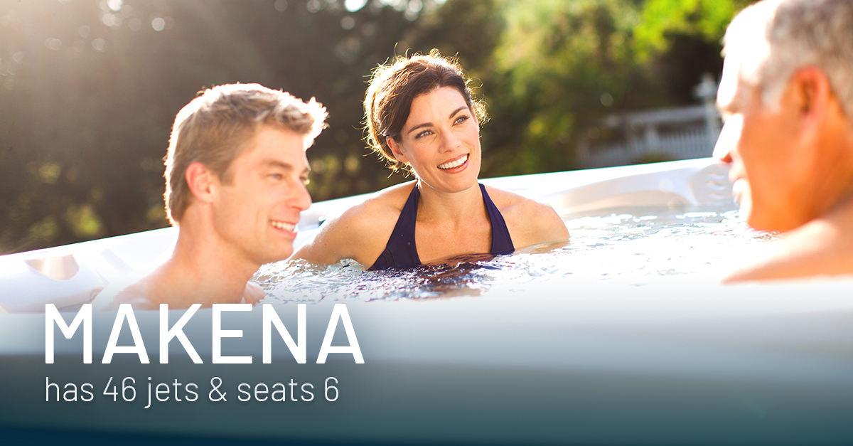 Makena | 6 Person Hot Tub | Caldera Spas | Seven Seas Pools